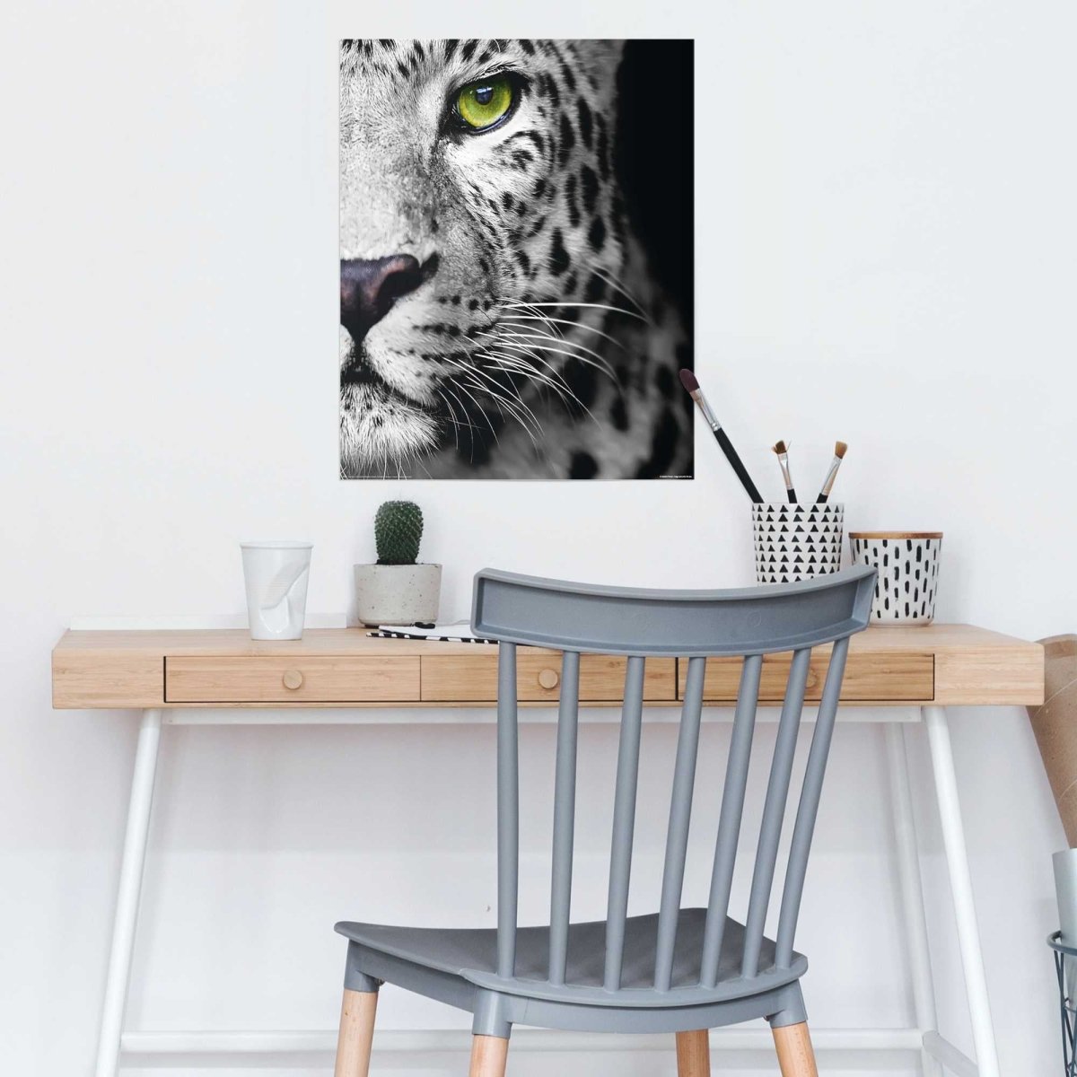 Poster Leopardenguck 50x40 | Reinders – Reindersshop