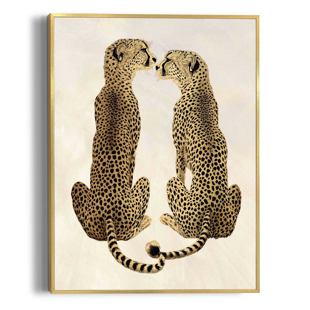 Schilderij Loving Cheetas 40x30 – Reindersshop