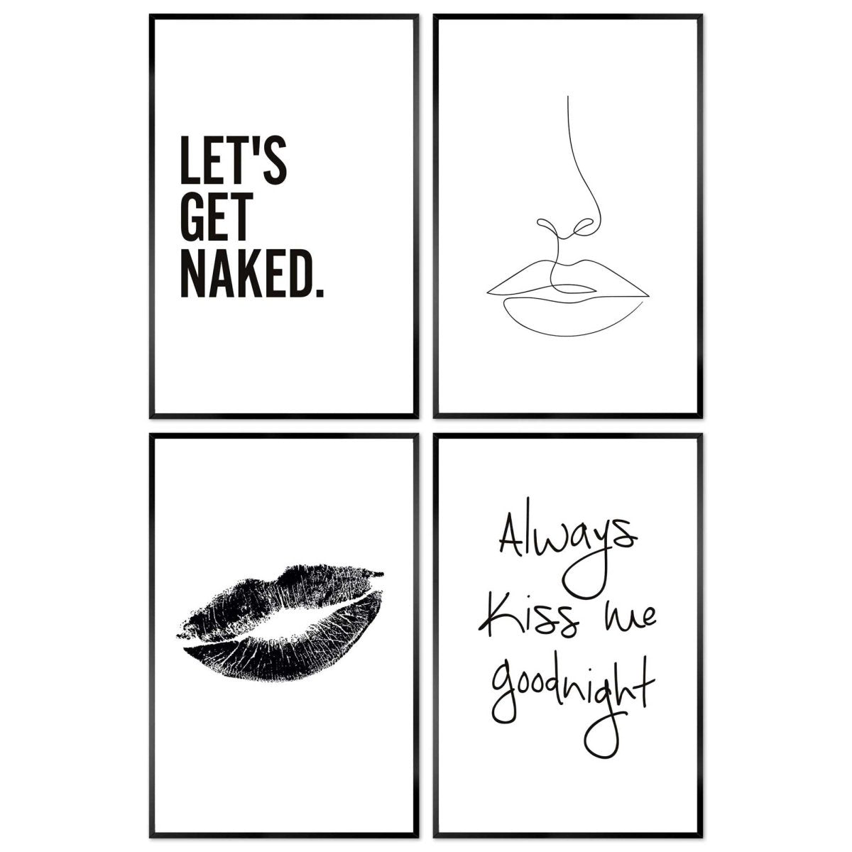 Bilder Set Wahre liebe 30x20 | Reinders – Reindersshop